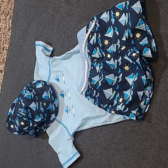 Floatimini | Swim | Floatimini Boys 3 Piece Swim Set | Poshmark